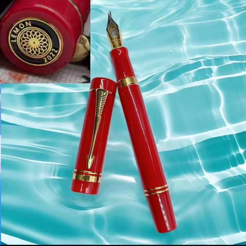 St Penpps Lemon Acrylic Fountain Pen: Calligraphy Practice, Ef/f ...