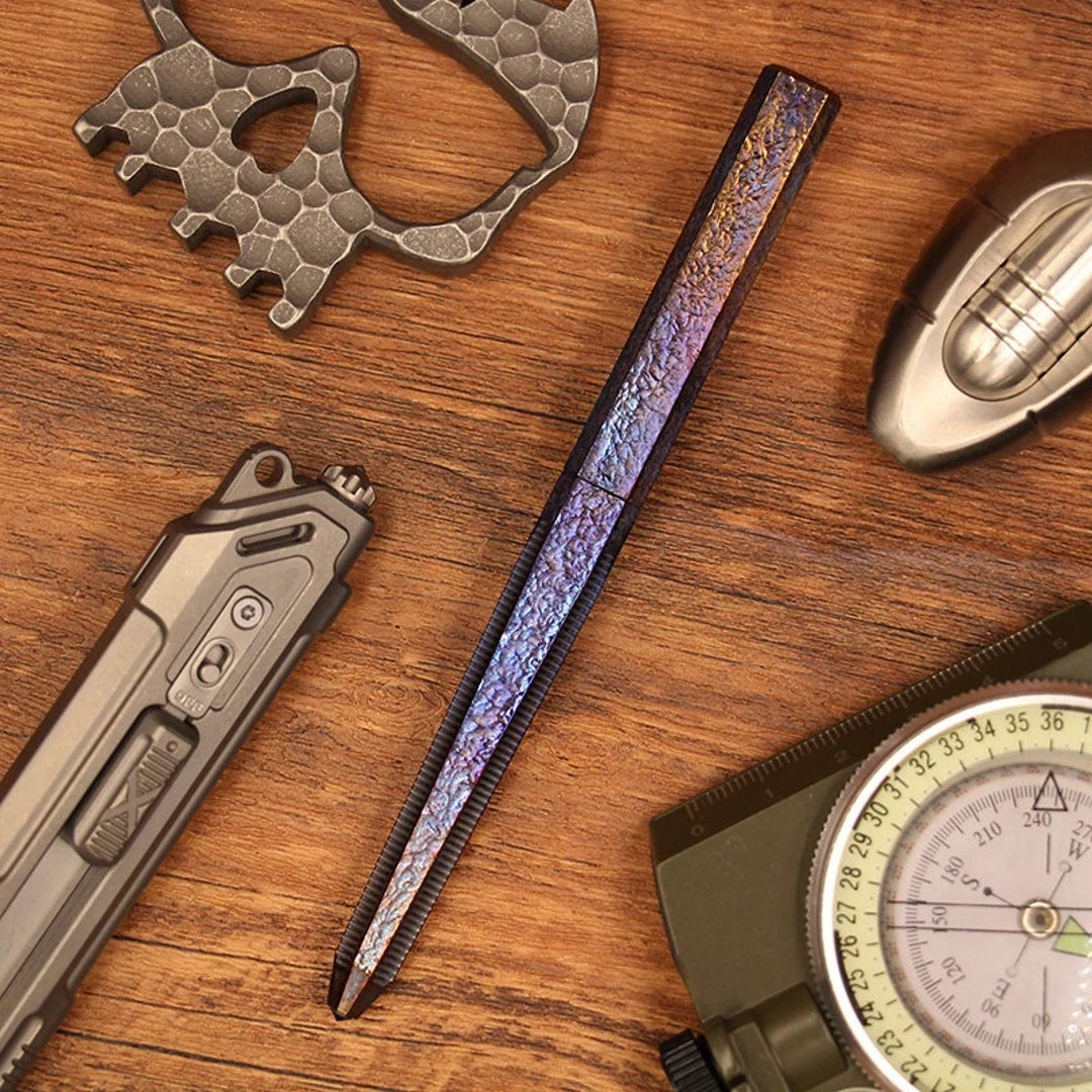 Handmade Starry Sky Limited Edition Titanium Alloy EDC Tactical Pen ...