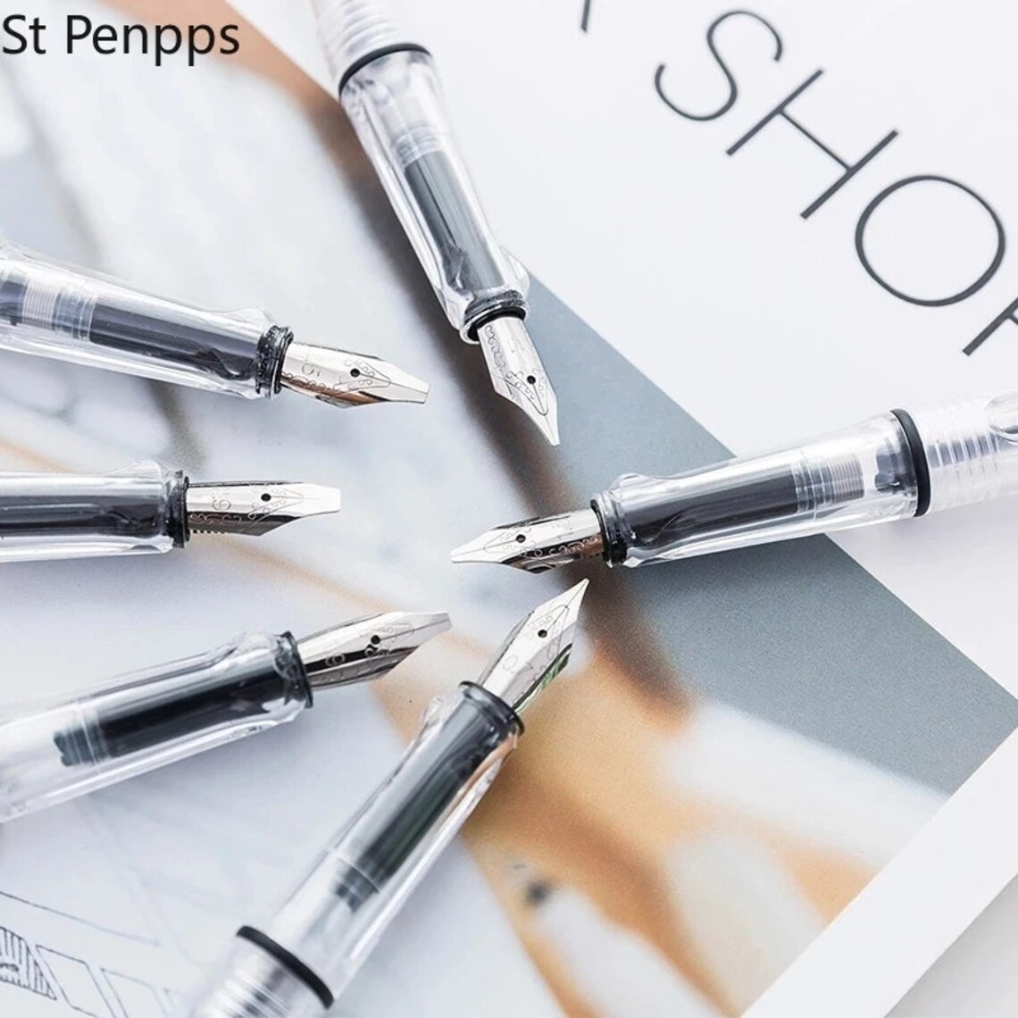 Bobby Tune Version 6pcs Calligraphy Parallel Pen Set: Gothic Lettering ...