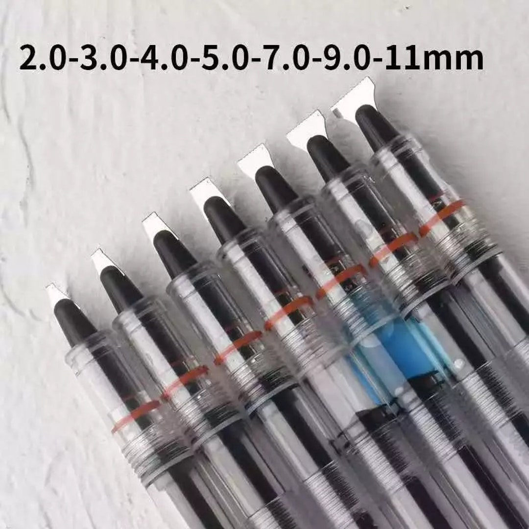St Penpps 1pc Chinese Parallel Fountain Pen Clear Ink Pen 2/3/4/5/7/9 ...