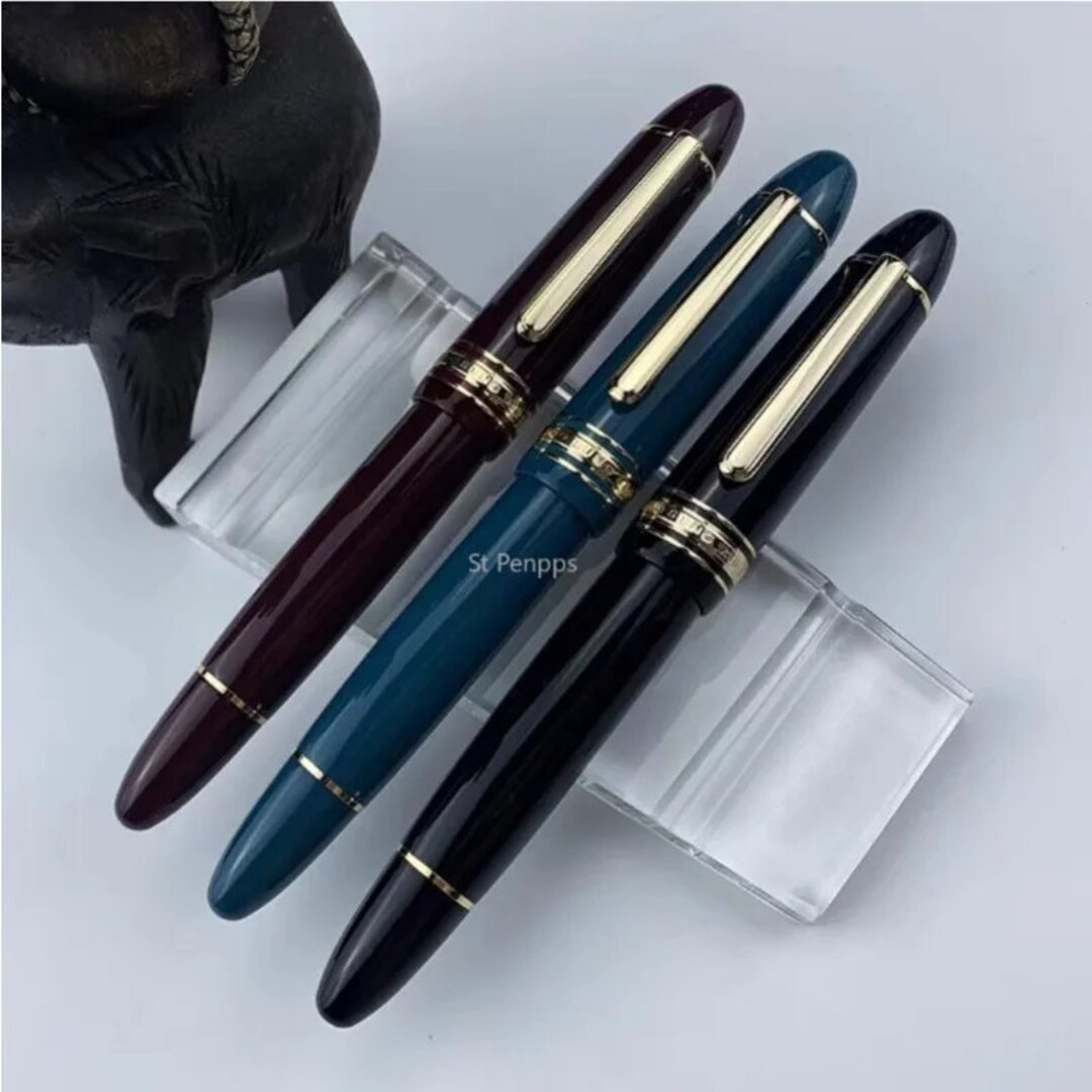Junlai 630 Seal Version Piston Fountain Pen:#8 Nib (0.5-0.7mm/b Stub ...
