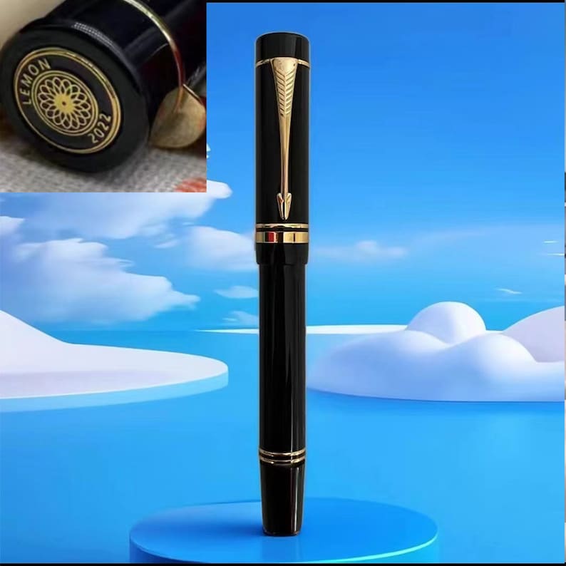 St Penpps Lemon Acrylic Fountain Pen: Calligraphy Practice, Ef/f ...