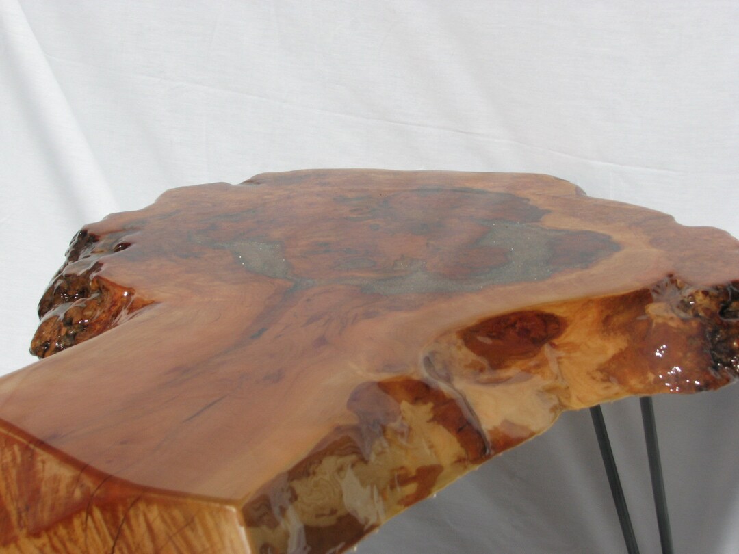 Live Edge Coffee Table ...maple Burl ! - Etsy