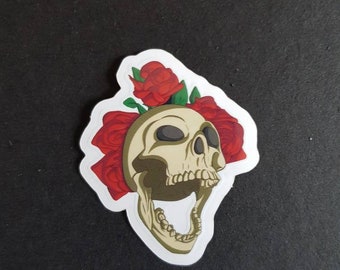 Skull Sticker Sheet - Etsy