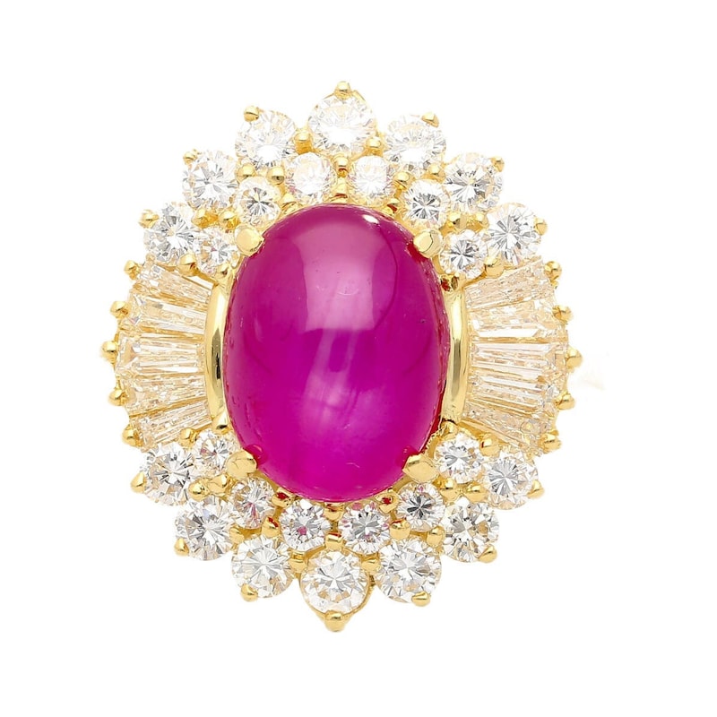 Star Ruby Ring - Etsy