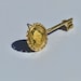 22k Antique Gold Key Pin Coin Mounted Key Pin GUAICAMACUTO - Etsy