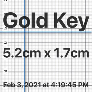 22k Antique Gold Key Pin, Coin Mounted Key Pin, GUAICAMACUTO Indian ...