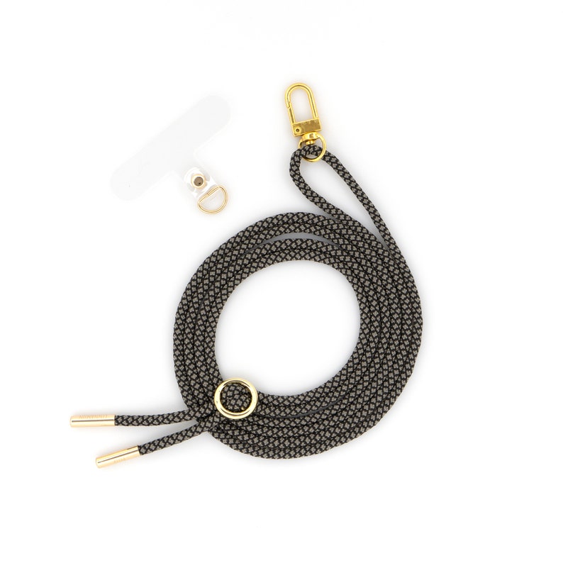 Universal Cell Phone Chain With Carabiner and Optional With Patch With ...