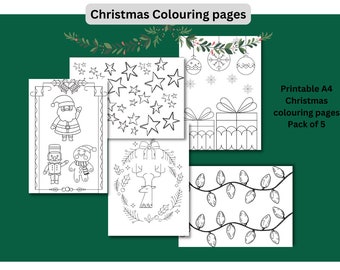 Childrens Digital Colouring Pages - Etsy