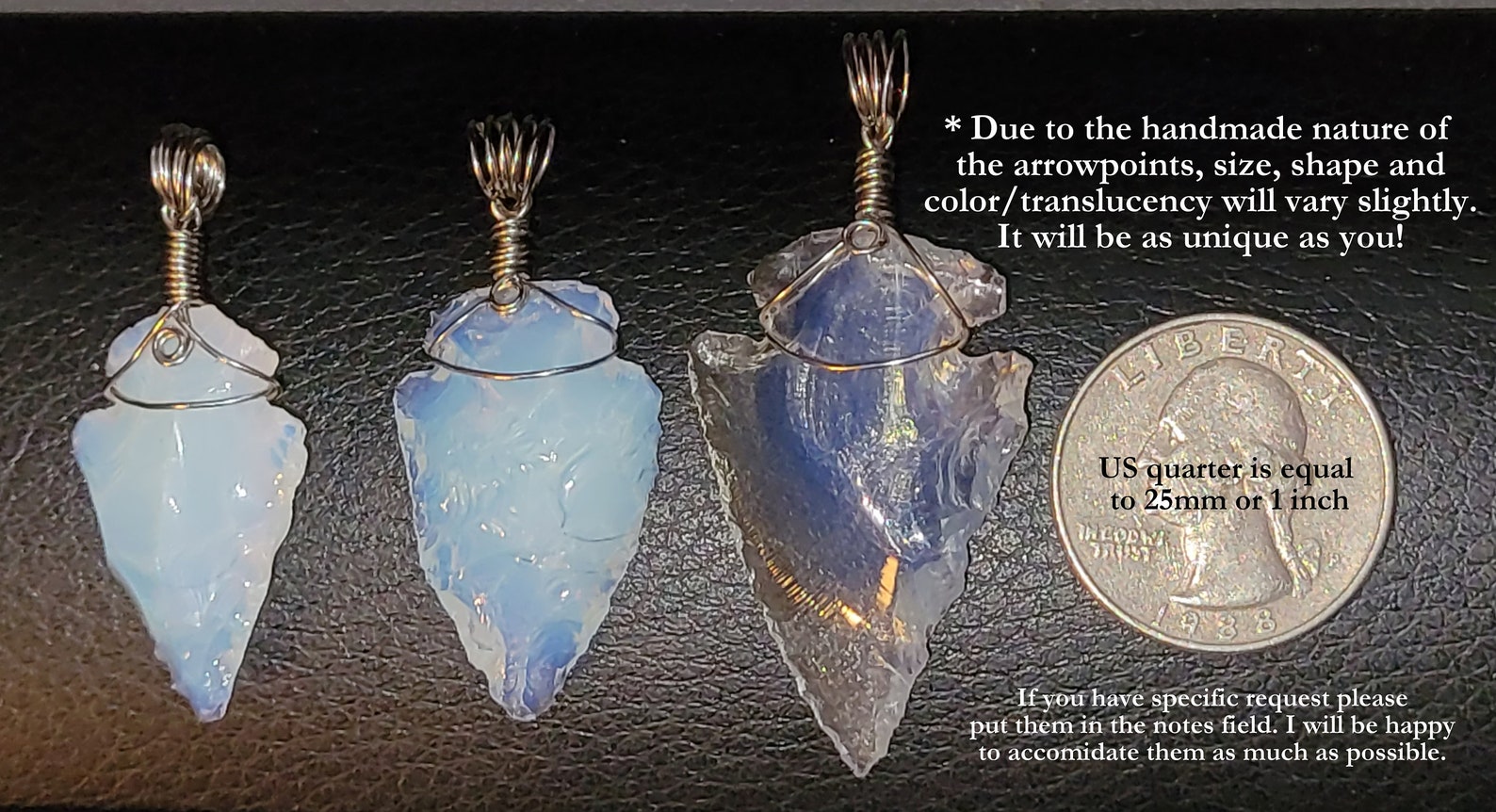 Cupids Arrow Pink Jadeite Arrowhead Pendant Wrapped in Stainless Steel ...