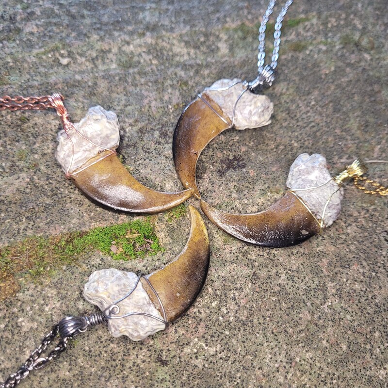 Bear Claw Necklace - Etsy