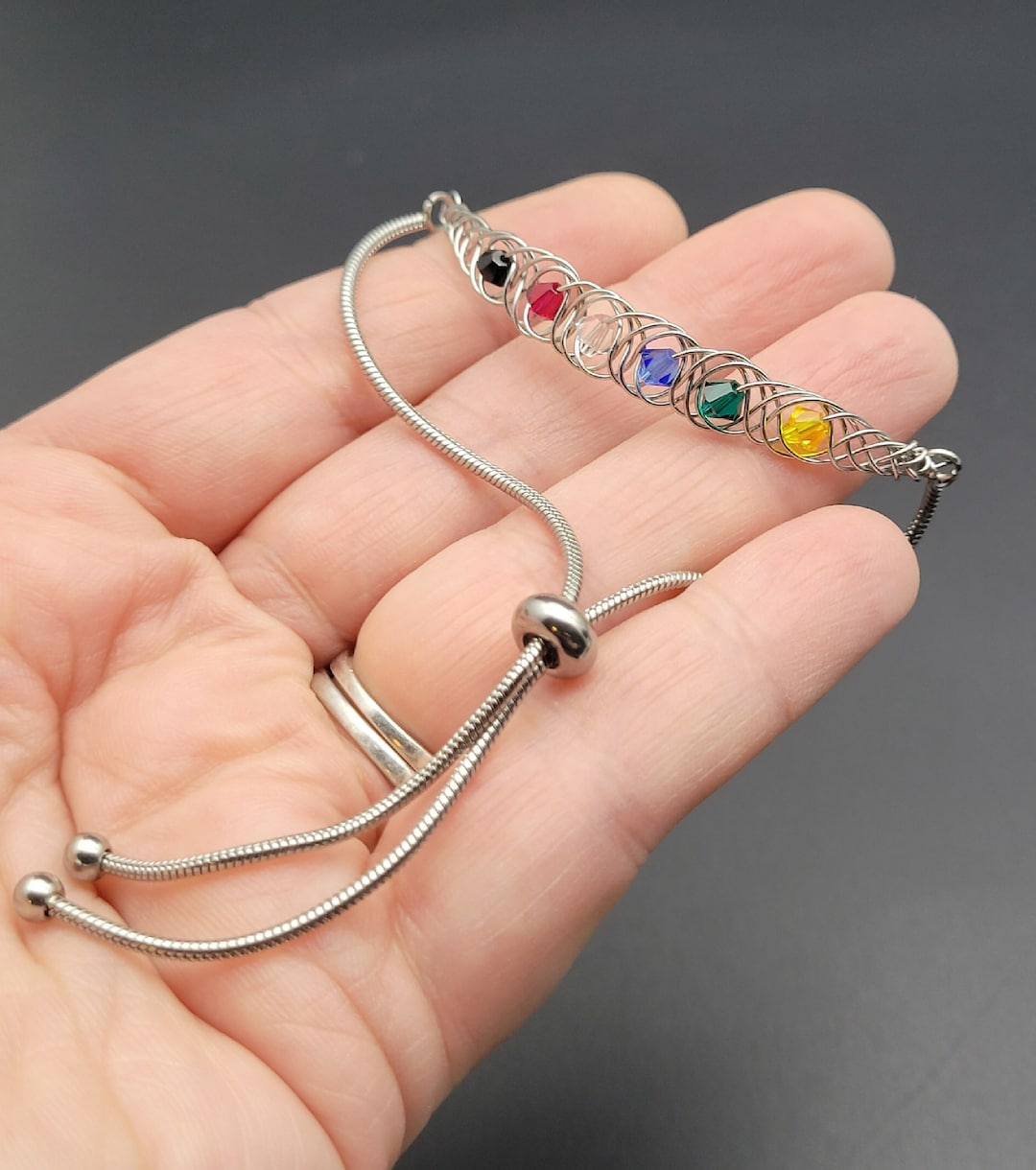 Stainless Steel Adjustable Christian Witness Bracelet - Etsy