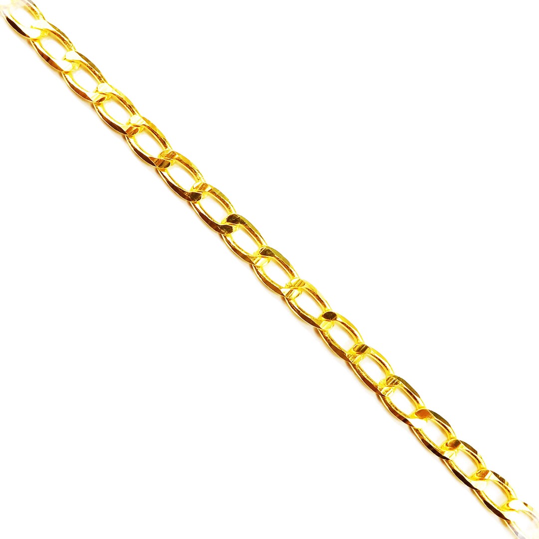 1FT Gold Overlay Chain by the Foot 10X5MM - Etsy