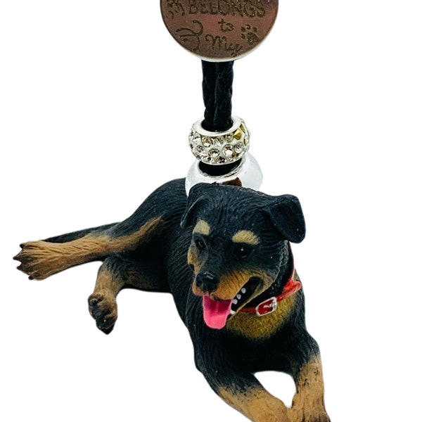 Rottweiler Pendant - Etsy