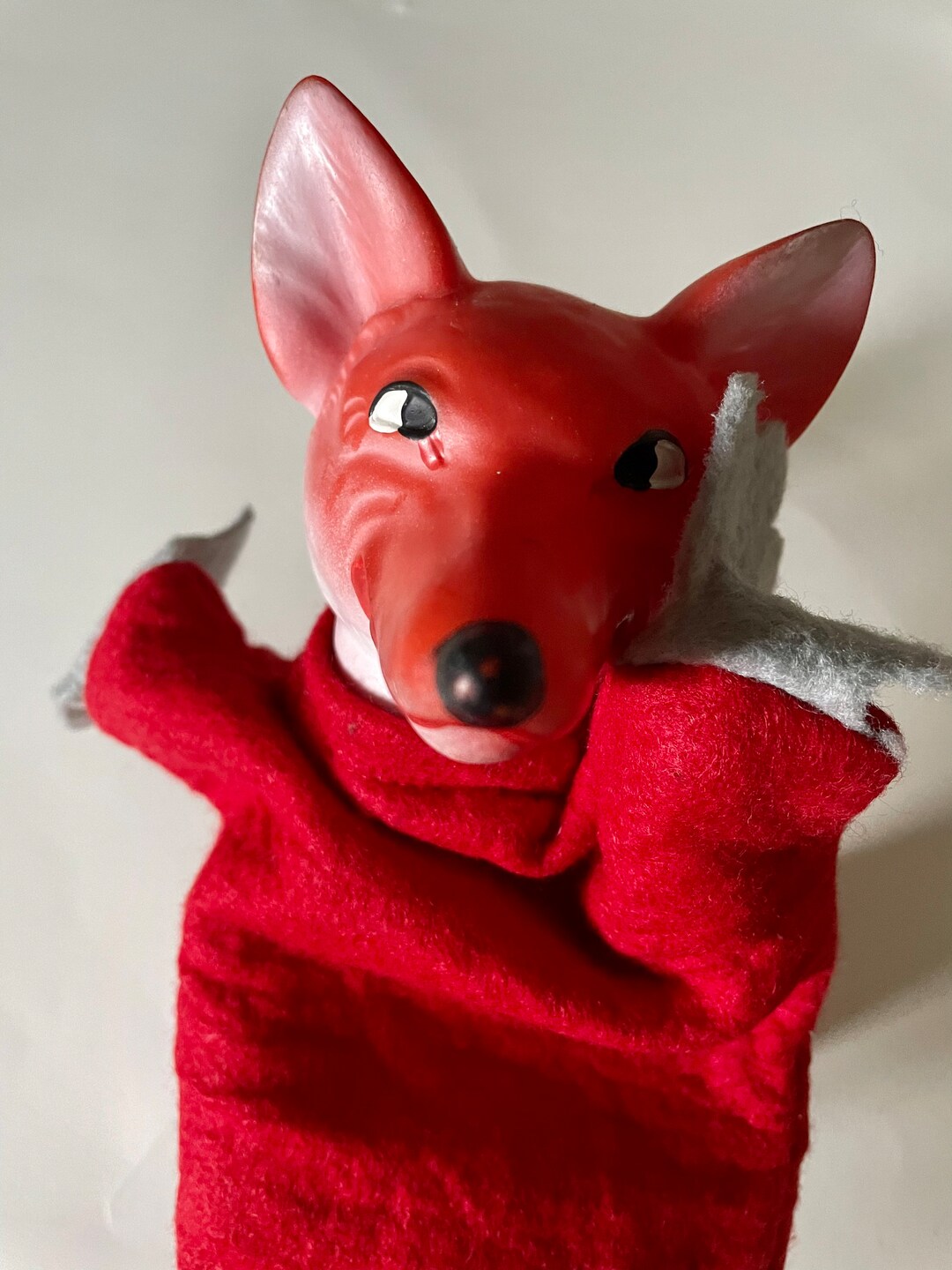 Punch and Judy Hand Puppet Mr. Fox GDR - Etsy