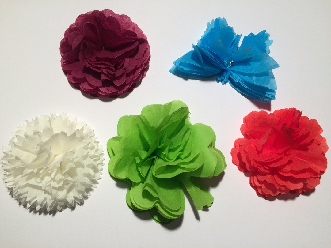 Litter Decoration Made of Tissue Paper - Etsy Norway