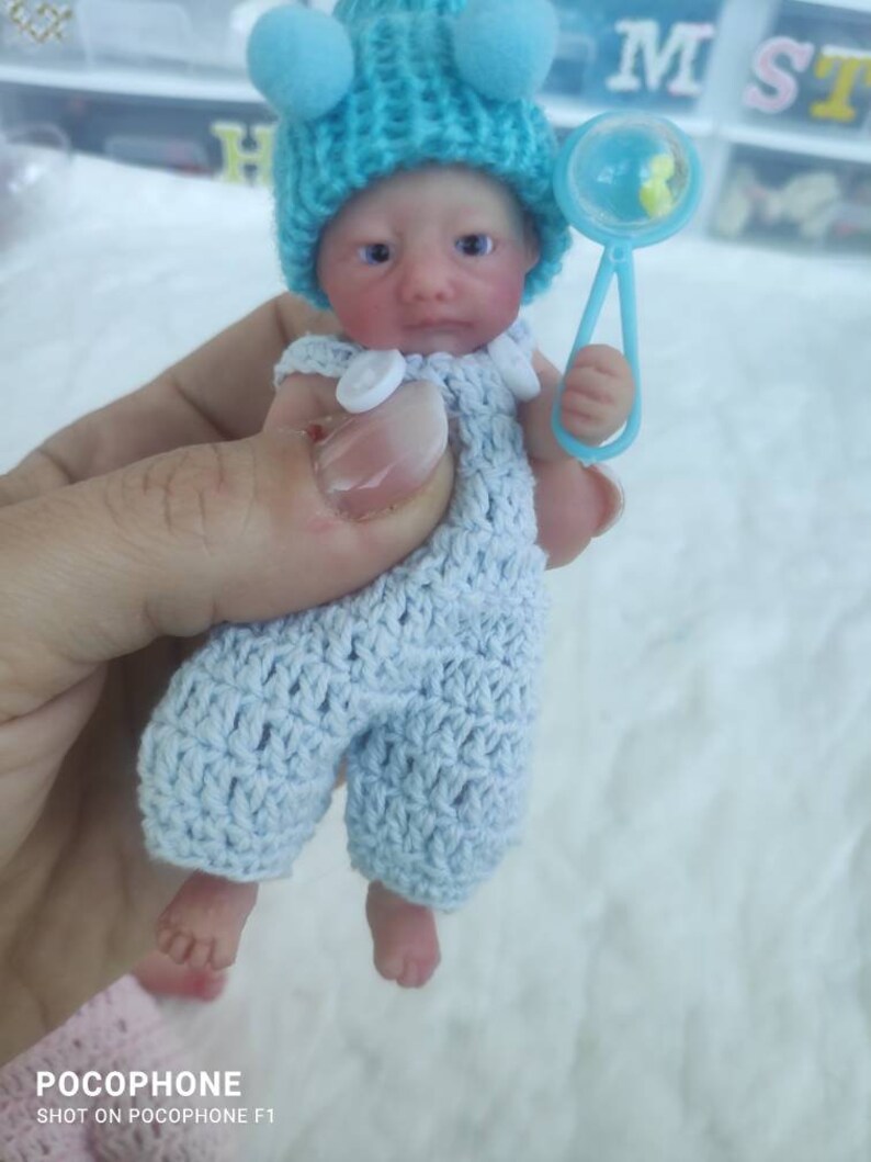 Pair of Mini Platinum Silicone Babies - Etsy