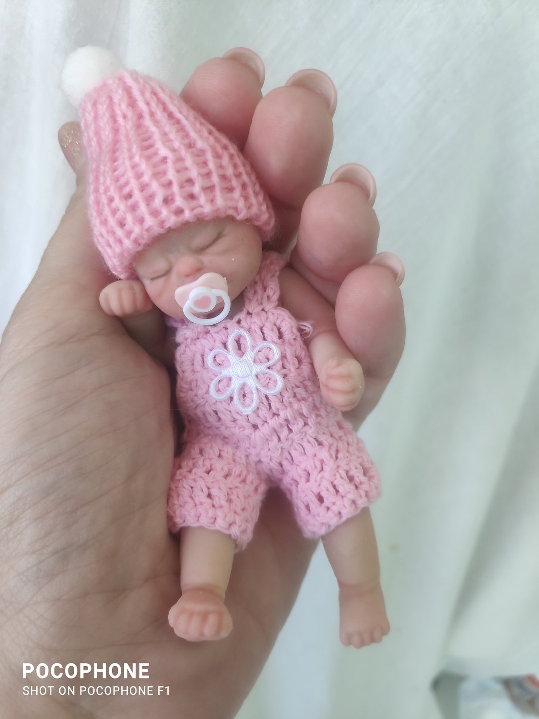 Platinum Silicone Mini Baby - Etsy