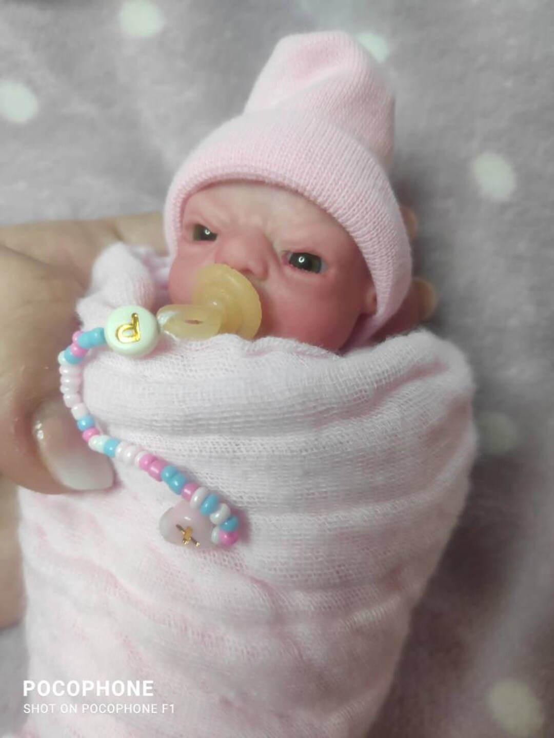 Mini PACIFIER With Pacifier Clip - Etsy