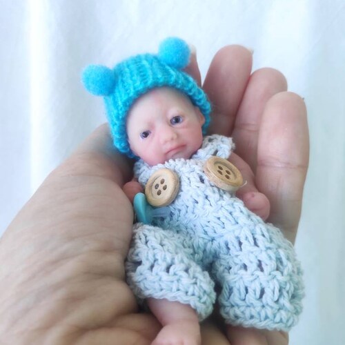 Full Body Mini Silicone Baby Boy Liam | Etsy