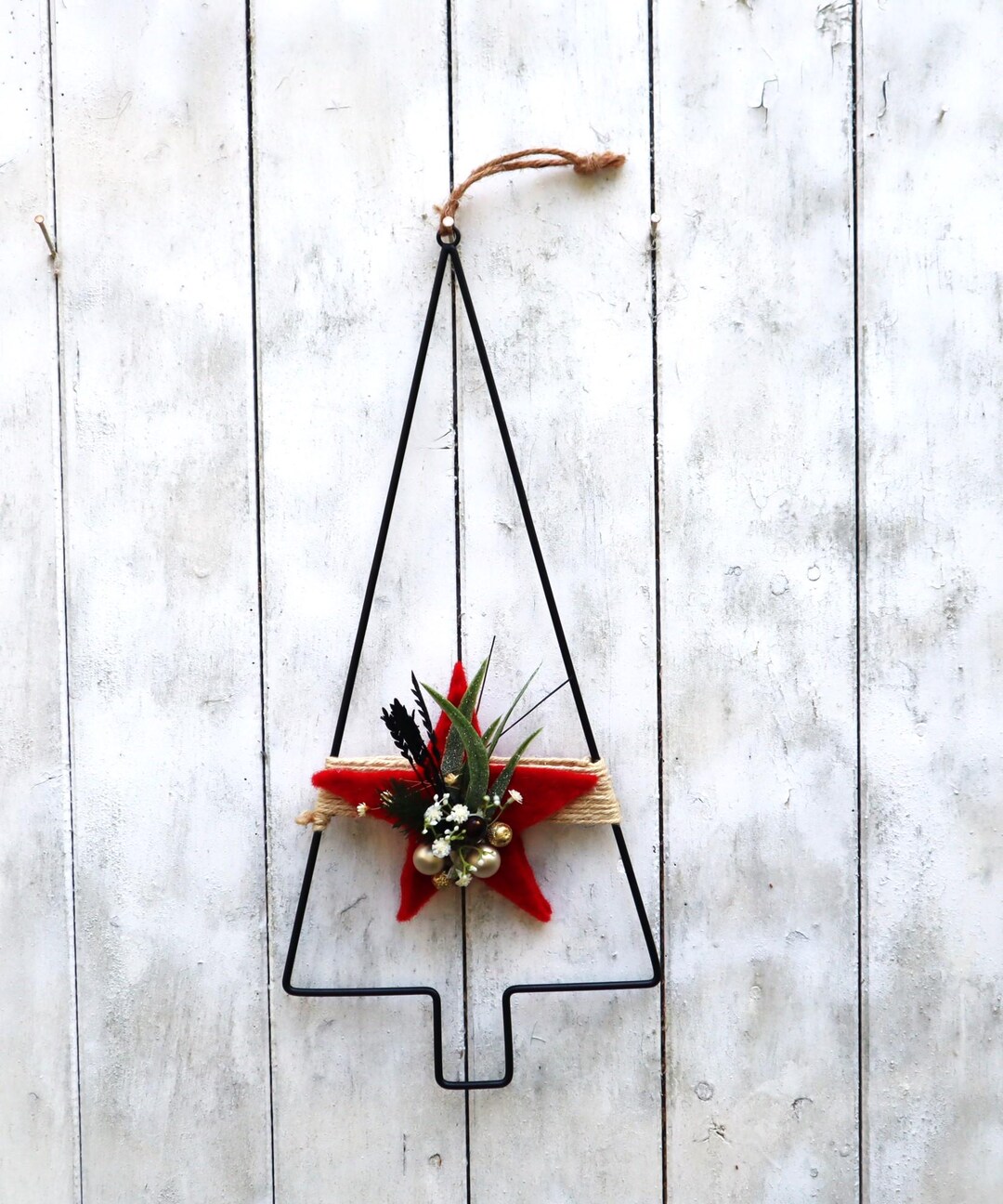 Christmas Decoration Tree Christmas Advent Christmas Tree Loop Hoop ...