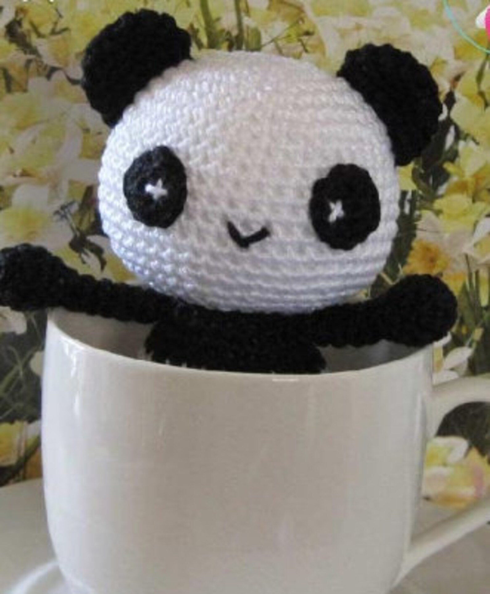Little Panda Amigurumi Crochet Pattern, Crochet Animal Amigurumi ...