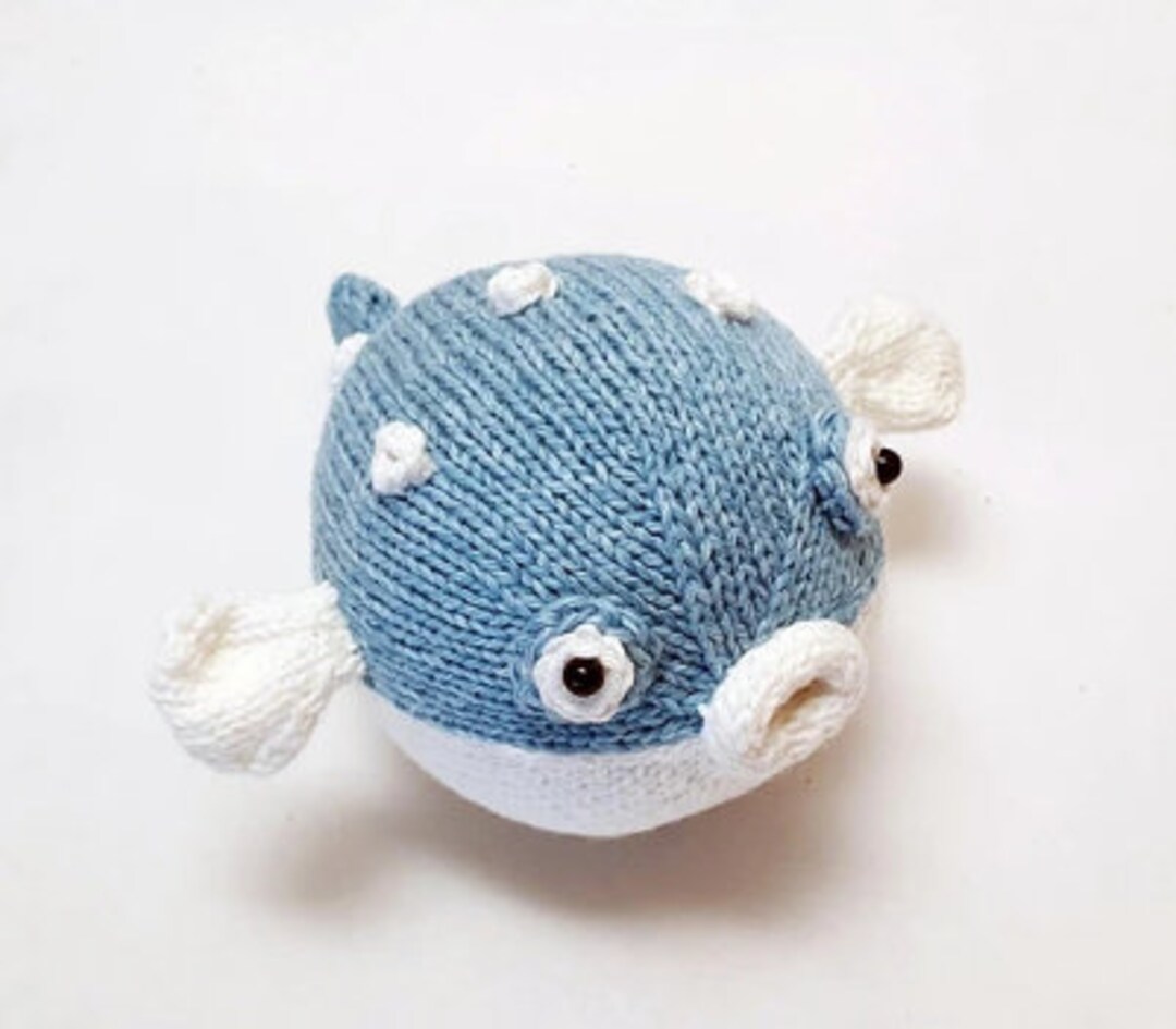Puffer Fish Crochet Pattern, Crochet Amigurumi Fish Pattern - Etsy