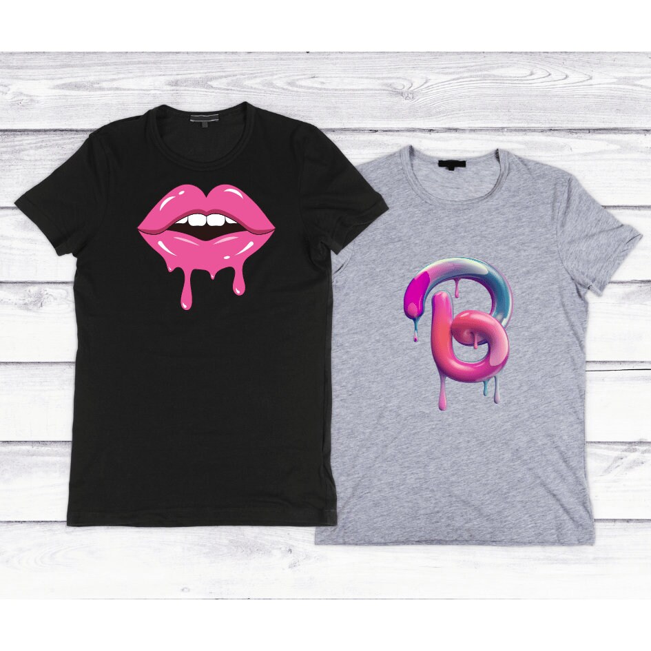 Split Monogram Alphabet, Candy Land Letters, Sweet Alphabet, Dripping ...