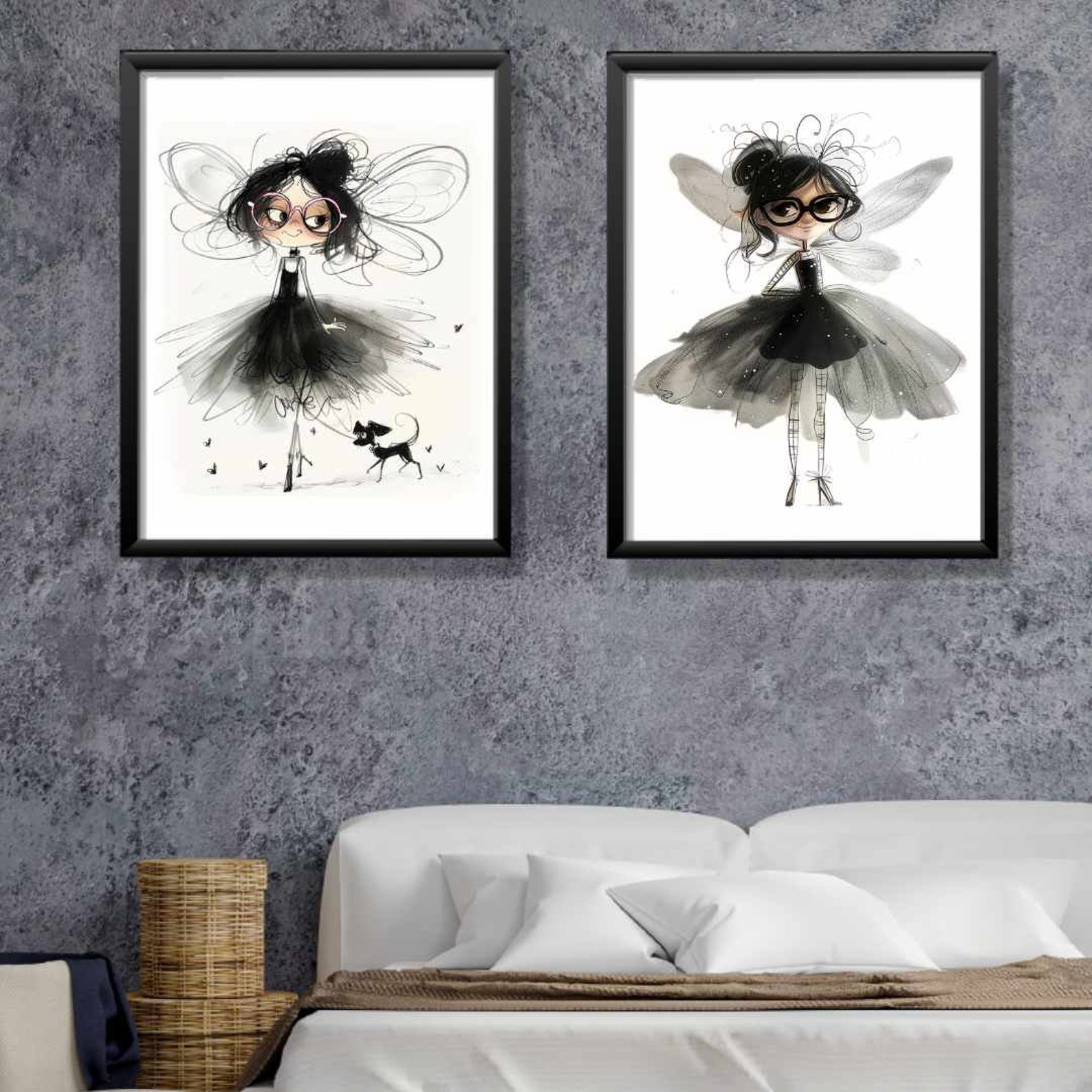 Fairy Clipart, 14 Fairies Clipart, Printable Watercolor Clipart, High ...