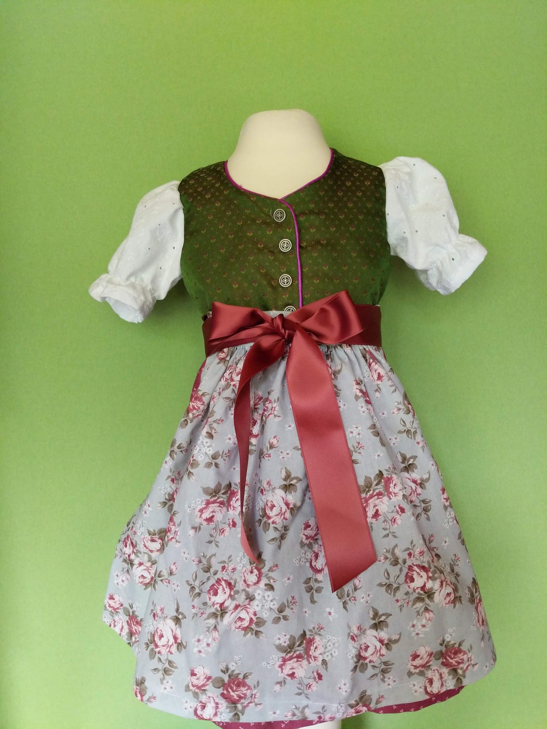 Baby Dirndl 86/92 Made of Very High Quality Materials - Etsy