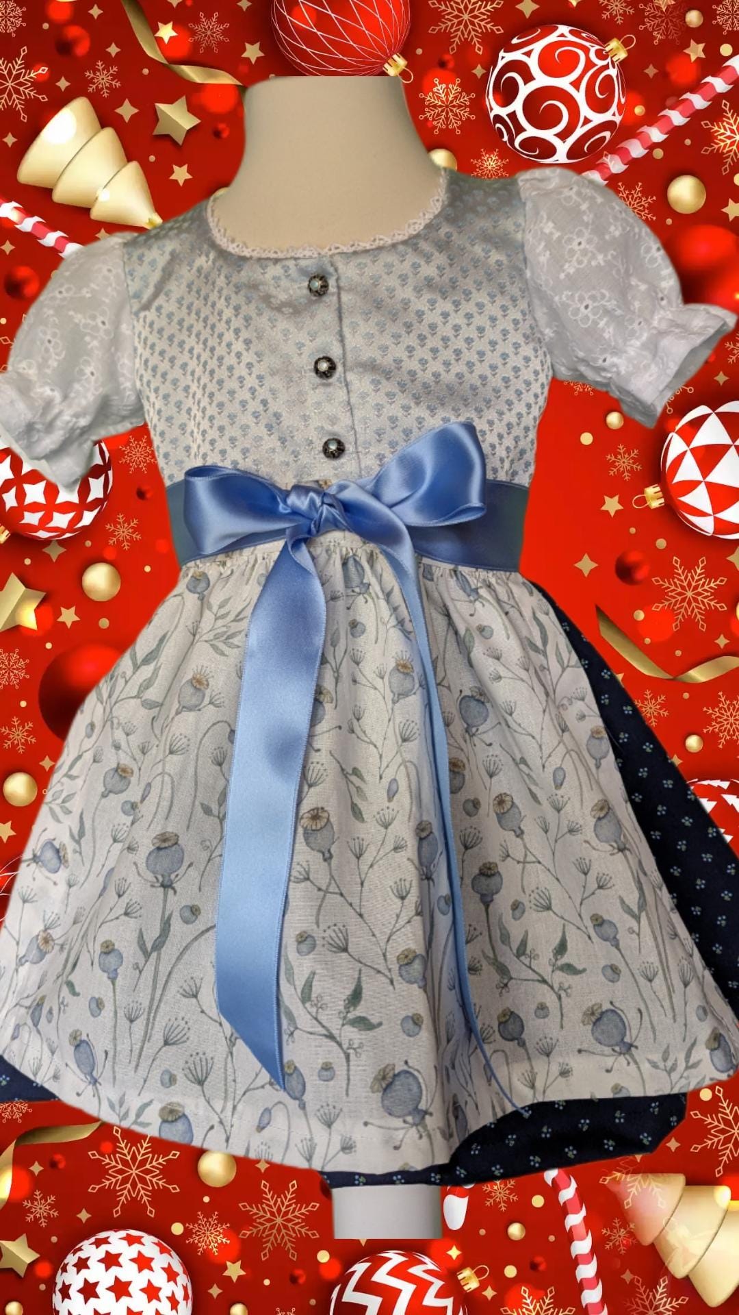 Baby Dirndl Size 74 Made From Traditional Folk Costume Fabric ...