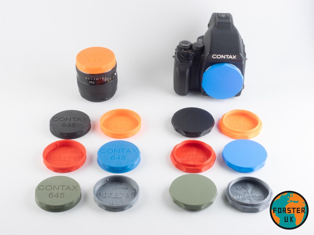 Contax 645 Rear Lens Caps & Body Caps by Forster UK - Etsy