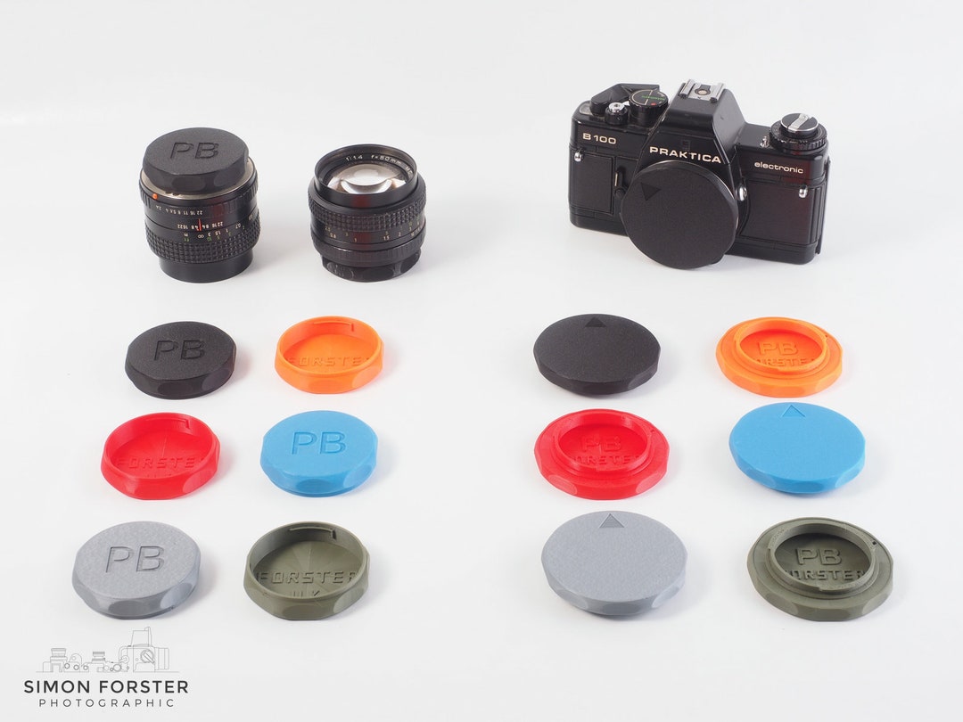 Praktica Bayonet PB Rear Lens Caps & Body Caps by Forster UK - Etsy