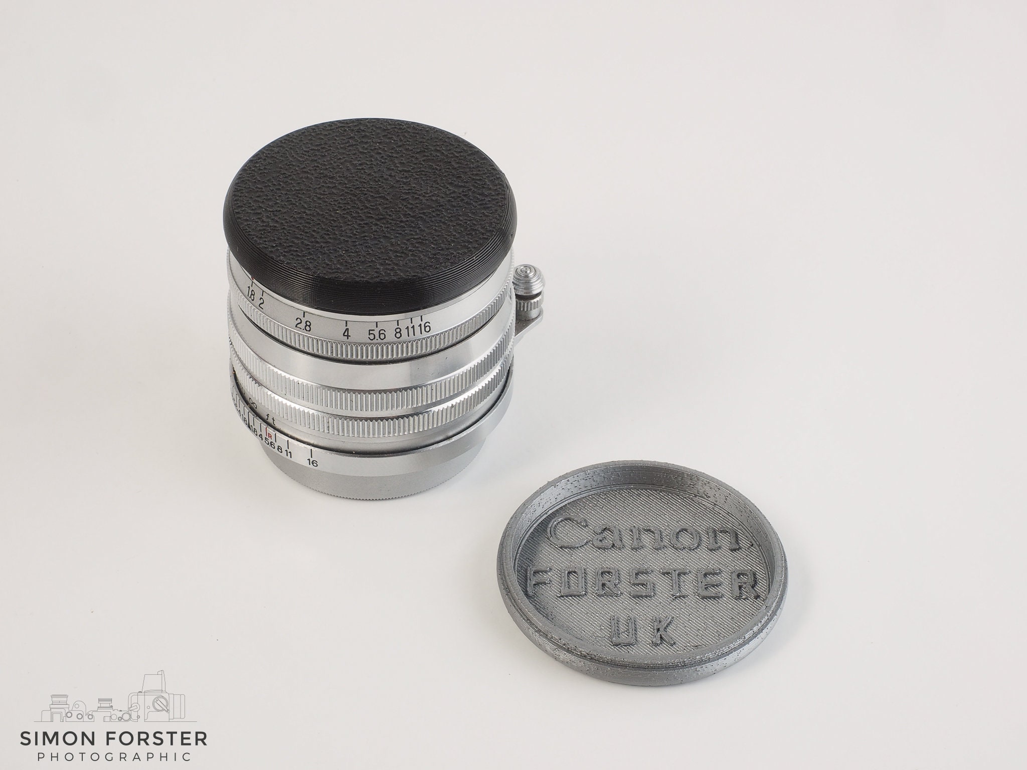 Canon LTM 50mm F/1.8 Serenar (and Later) Flexible Lens Cap by Forster ...