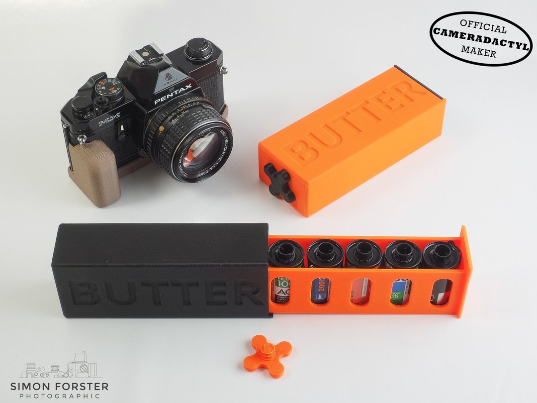 35mm BUTTER BOX Film Case by Cameradactyl - Etsy