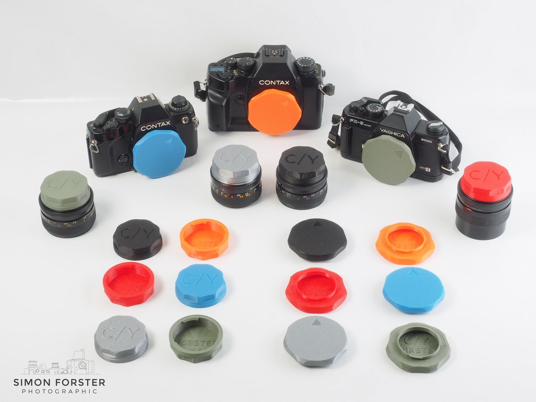 Contax Yashica C/Y Body Caps & Rear Lens Caps by Forster UK - Etsy