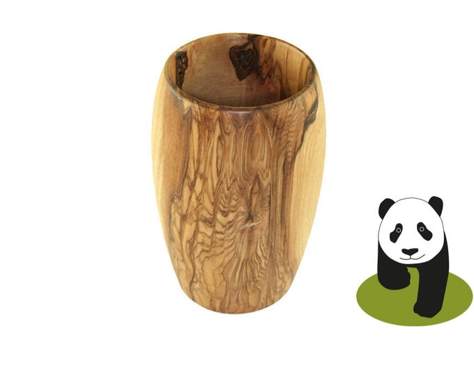 Olive Wood, Cup - Etsy