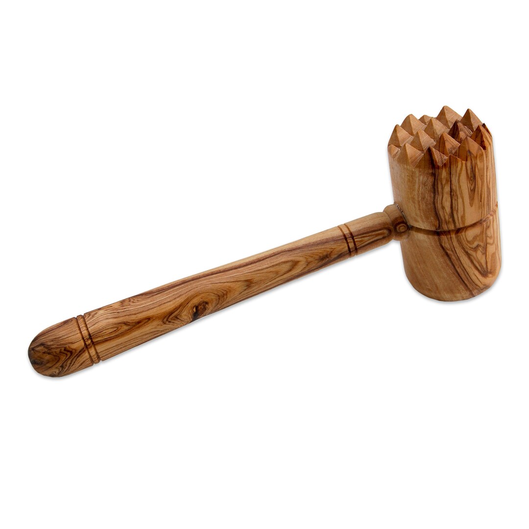 Meat Tenderizer Made of Olive Wood - Etsy