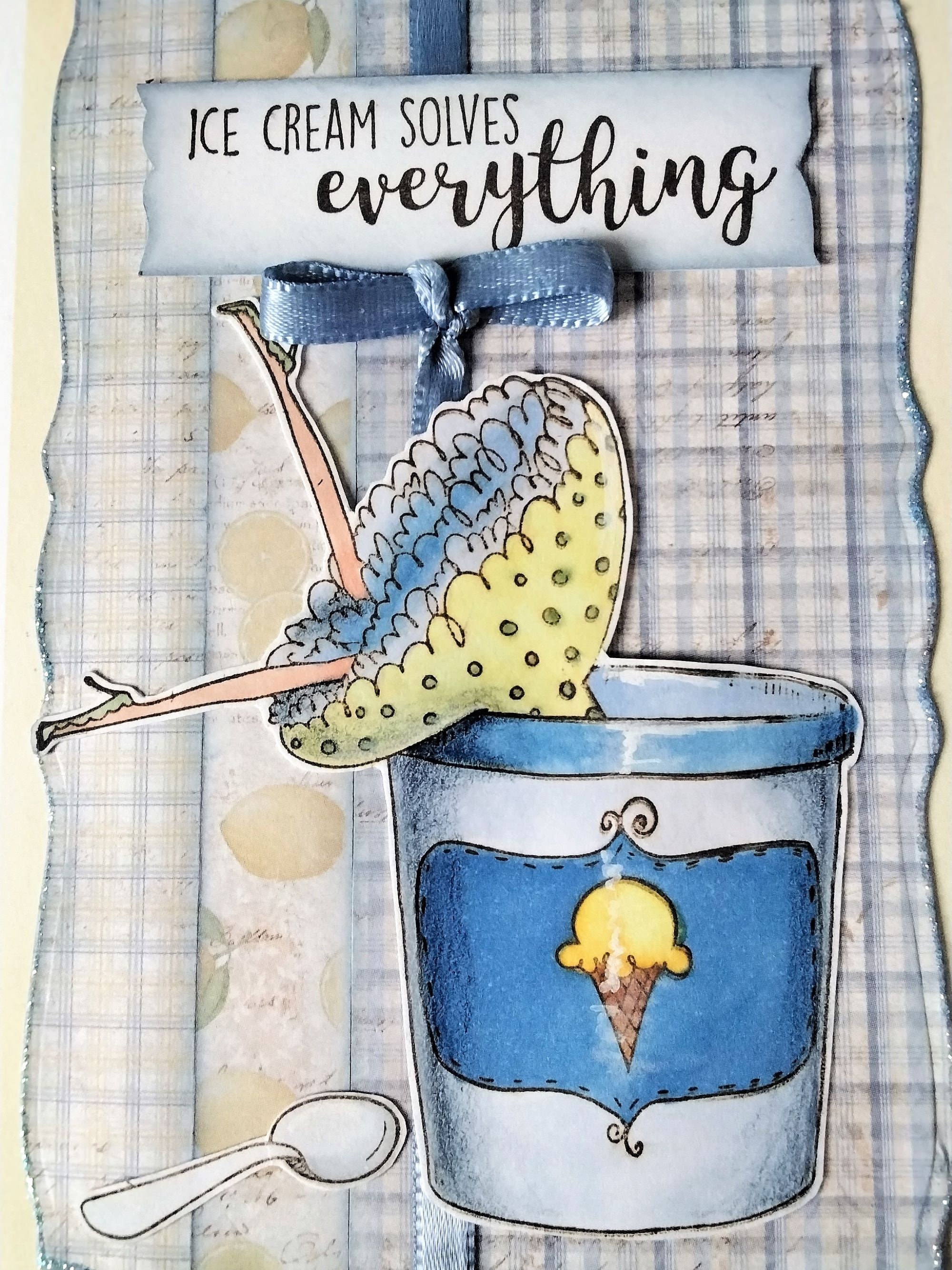 Greeting Card "upside Down Sweet" - Etsy