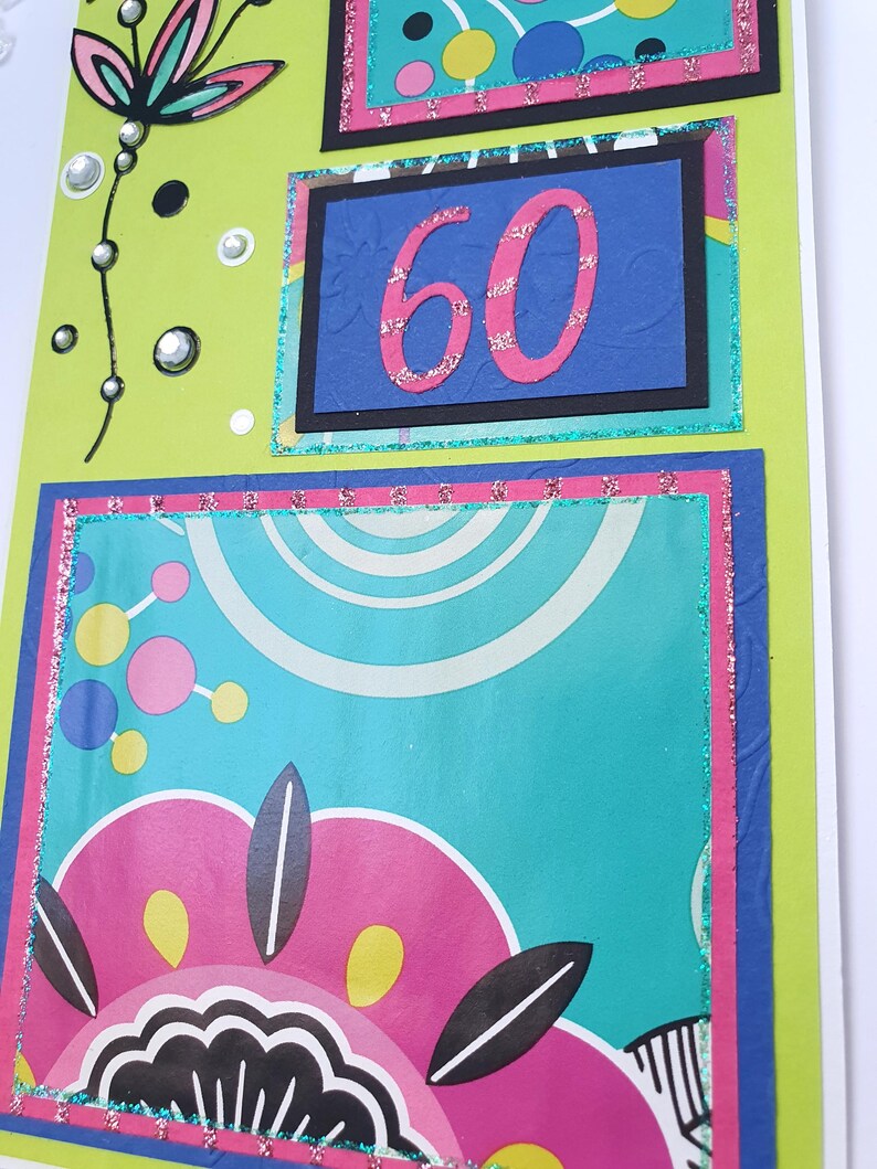 Card for the 60th - Etsy