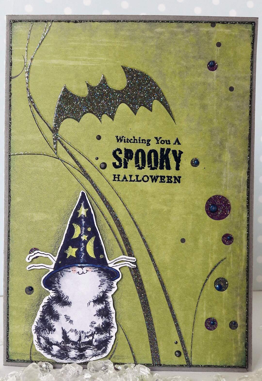 Congratulations Card "spooky Cat" - Etsy
