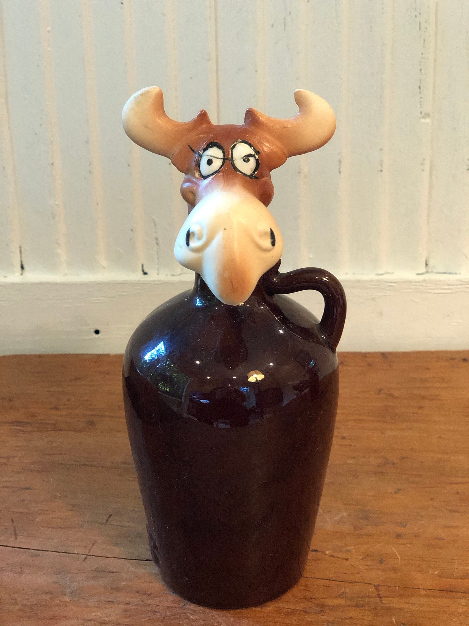 Moose Pottery Jug Moose Milk Canadian Moose Milk | Etsy