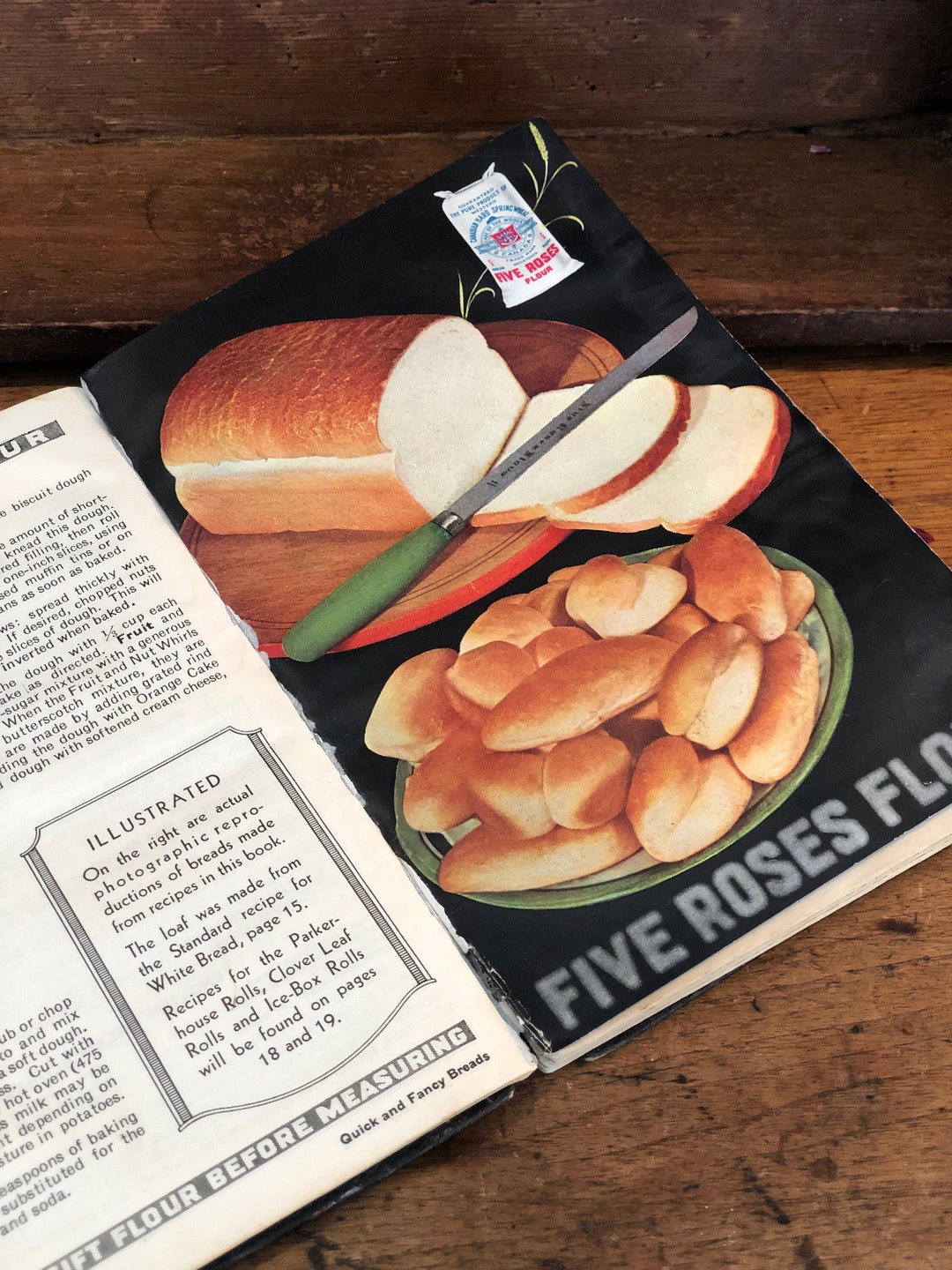 Five Roses Antique Cookbook Five Roses Cook Book Bread - Etsy