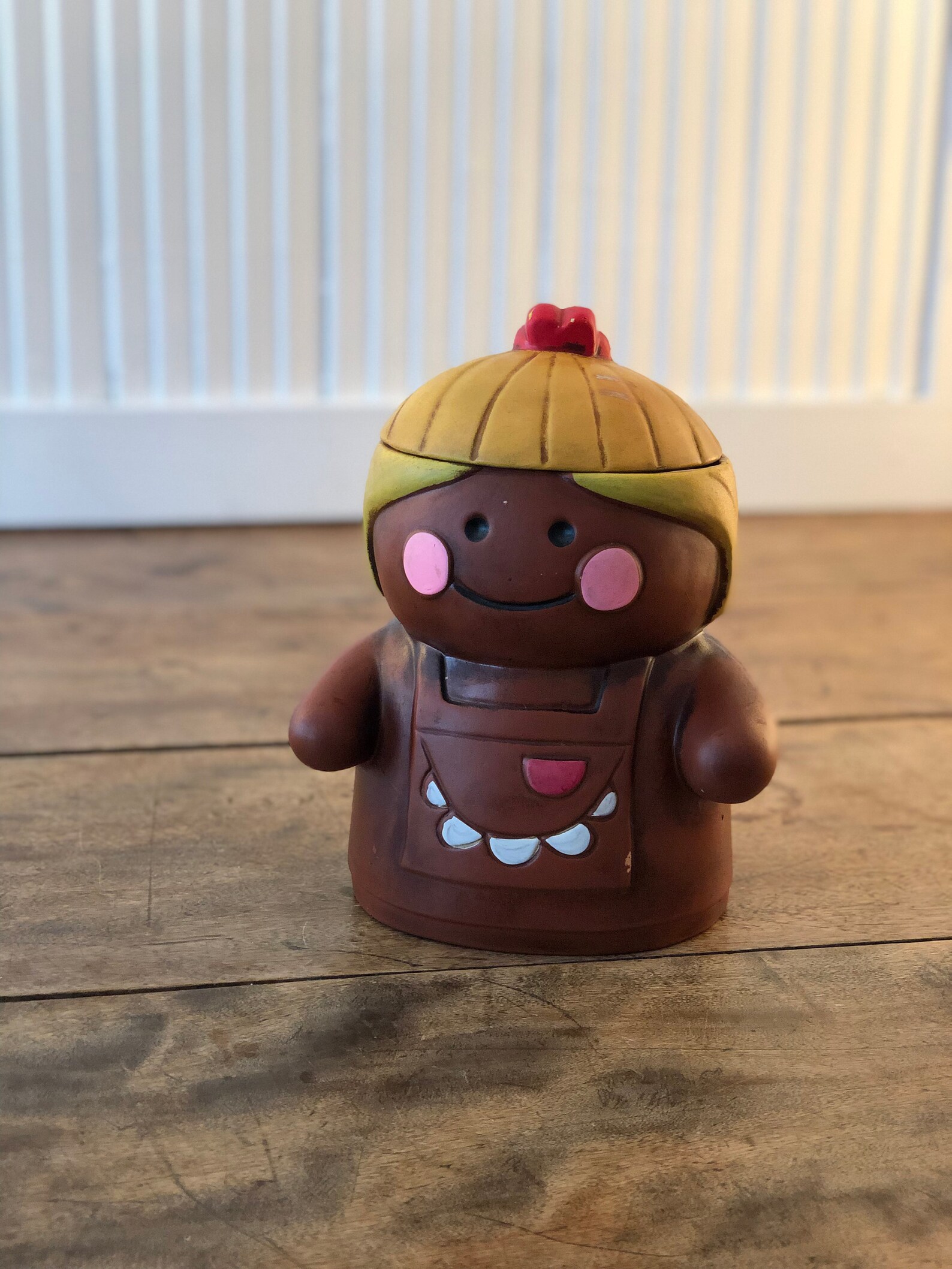 Vintage Cookie Jar Gingerbread Girl Approximately 9 H | Etsy