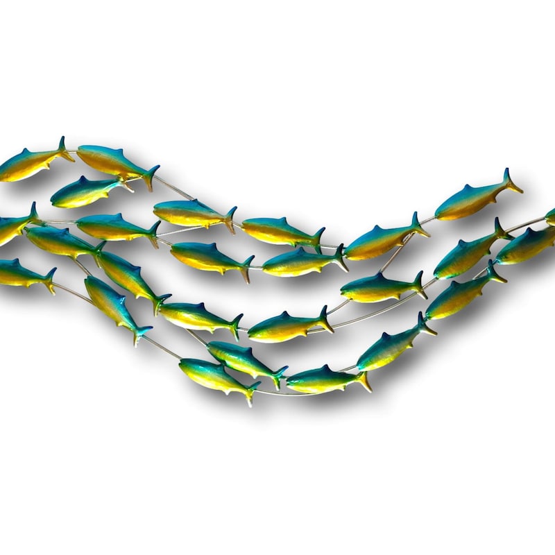 Metal Fish Wall Art - Etsy
