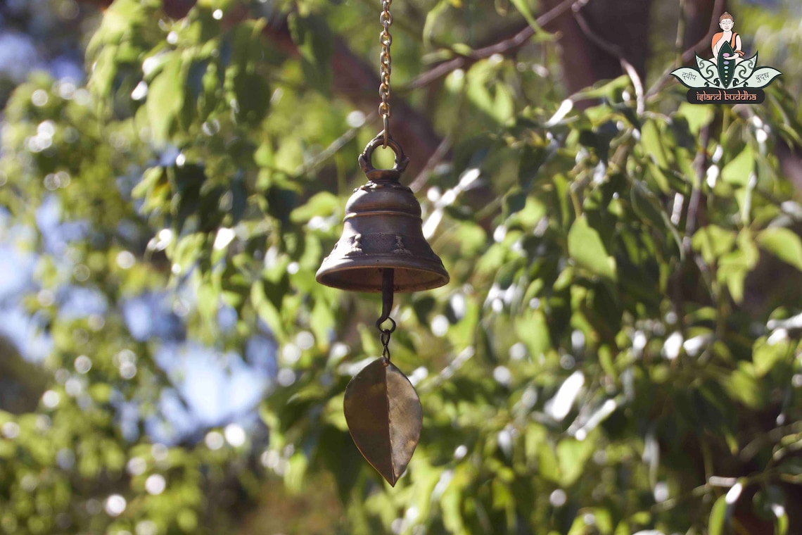 Solid Brass Buddhist Bell Nepalese Wind Chime Handmade in - Etsy
