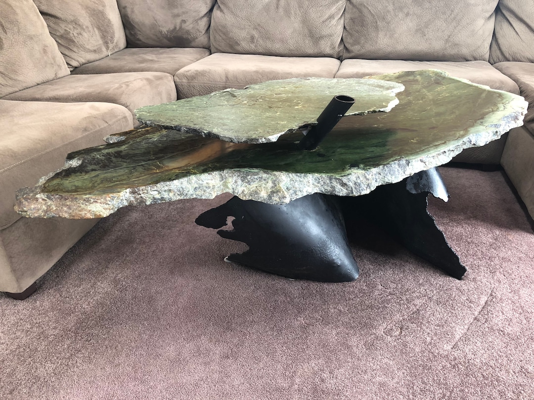 Custom Russian Jade Coffee Table - Etsy