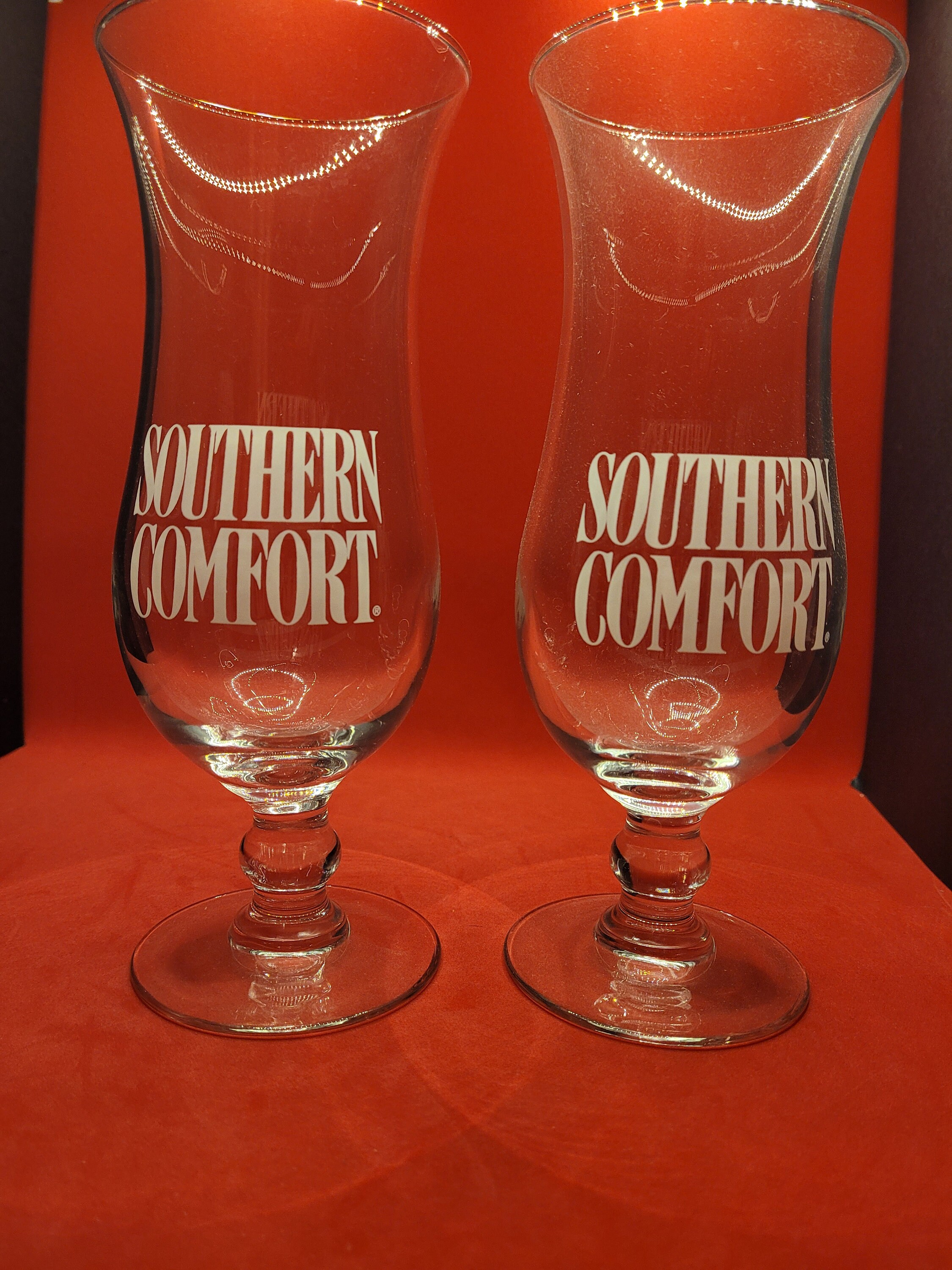 Set 2 Beautiful Southern Comfort Glasses - Etsy