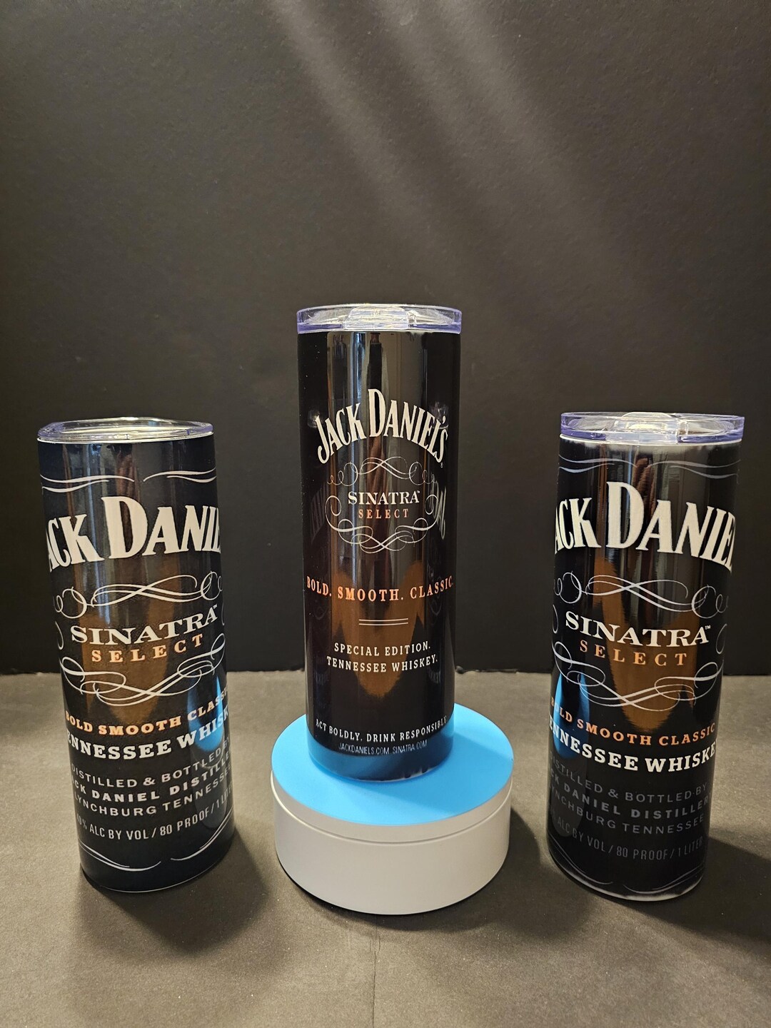 3 Jack Daniels' Sinatra Tumblers (minor Flaws on All) - Etsy