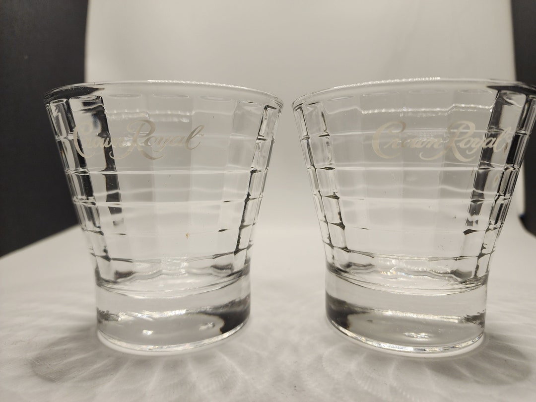 Set of 2 Crown Royal Glasses - Etsy
